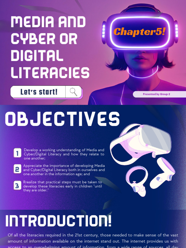 MEDIA AND CYBER OR DIGITAL Literacy | PDF | Literacy | Information