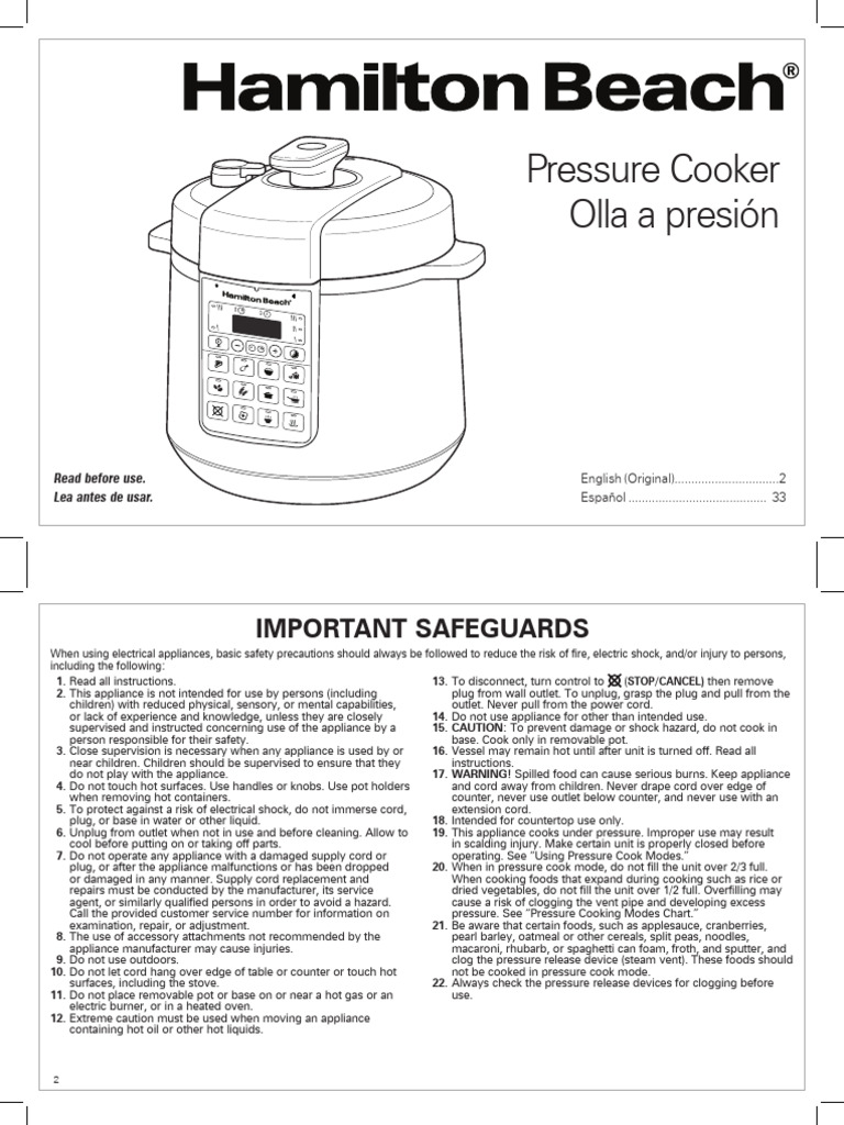 Pressure Cooker Safety and Usage Guide | PDF | Pressure Cooking | Cooking