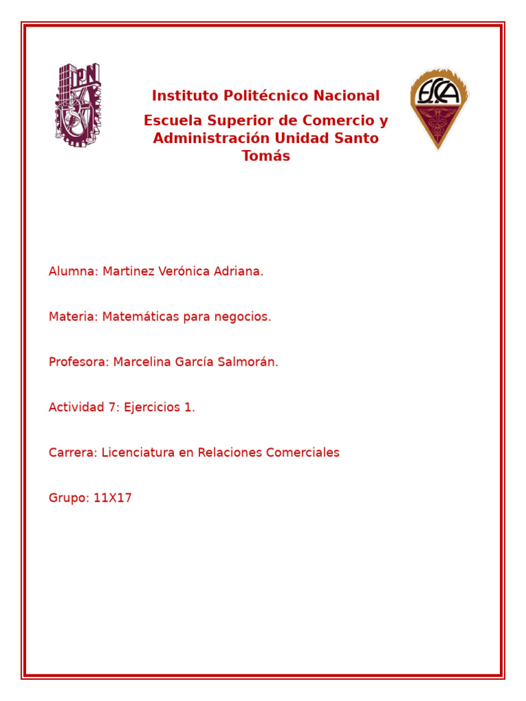 Actividad 7 Ejercicios 1 | PDF