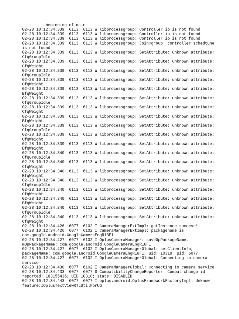 Log Cat 1740708754298 | PDF | Computing | Software