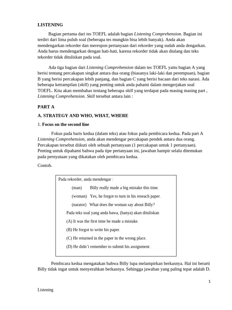 LISTENINGprint | PDF | Black Pepper | Poetry