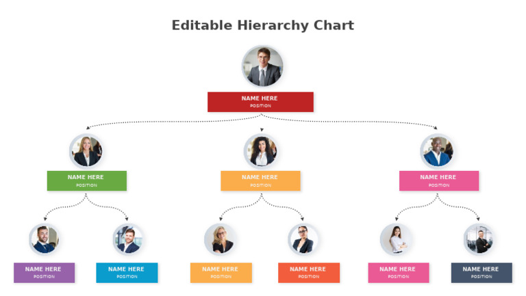 SlideEgg - 61629-Editable Hierarchy Chart | PDF