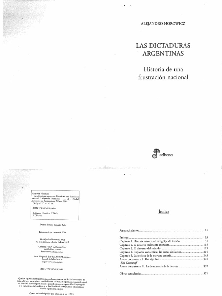 Unidad 3 Horowicz | PDF