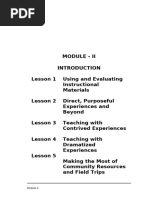 Session 3 Selecting, Developing, Organizing, and Using Appropriate Teaching and Learning ...