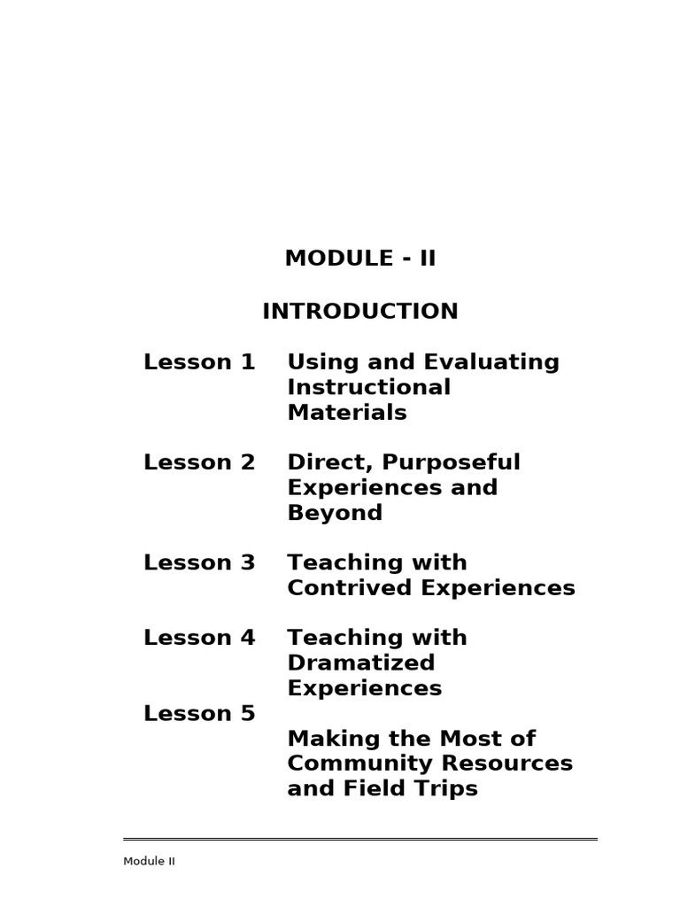 EDUC-108-MODULE-2-UPDATED-ONG | PDF | Experience | Puppets
