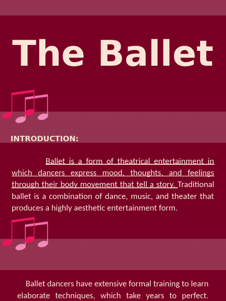Exploring Ballet and Musical Theater | PDF | Dances | Ballet