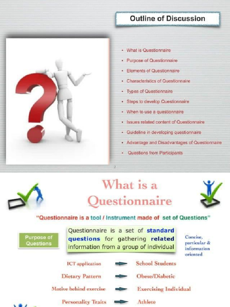 Questionnaire | PDF