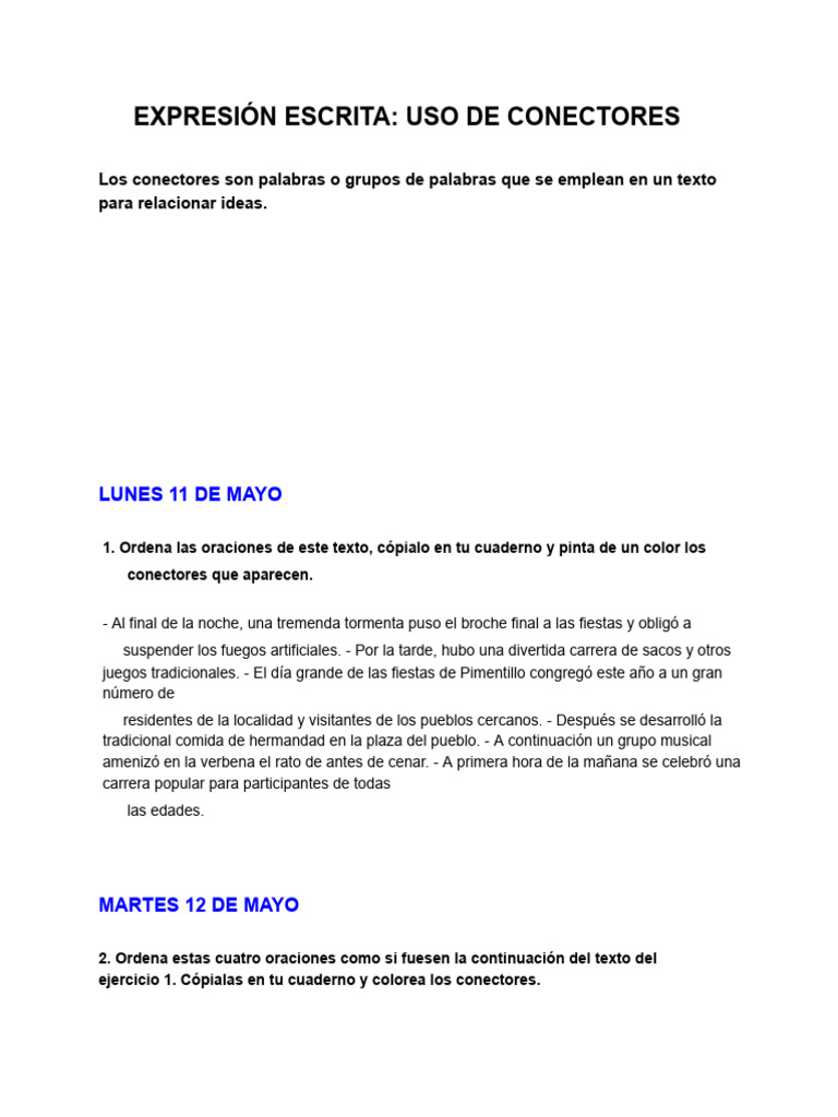 USO DE CONECTORES | PDF