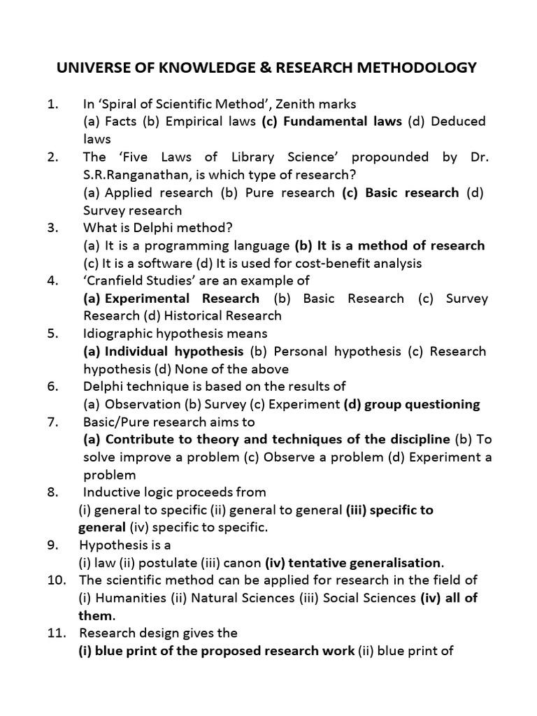 Universe of Subject and Research Methodo | PDF | Survey Methodology | Data