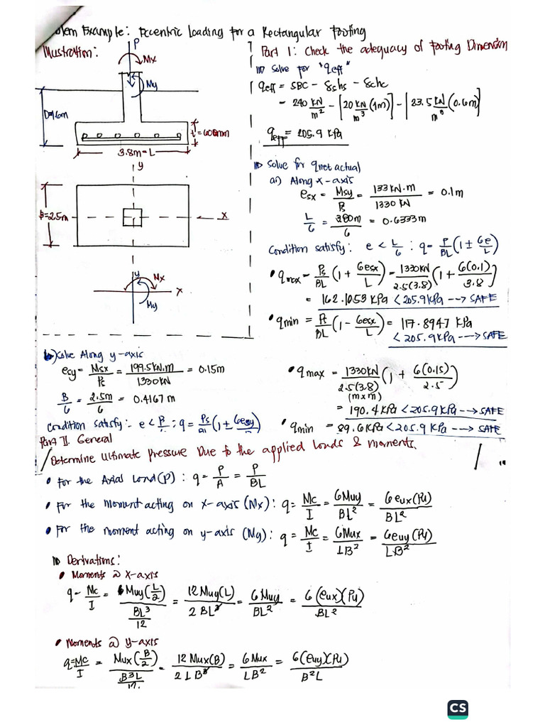 Eccentric-Loading-Example-Problem_PC-5 | PDF