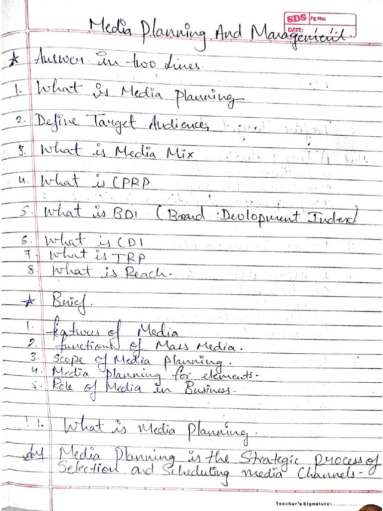 Media Planning | PDF