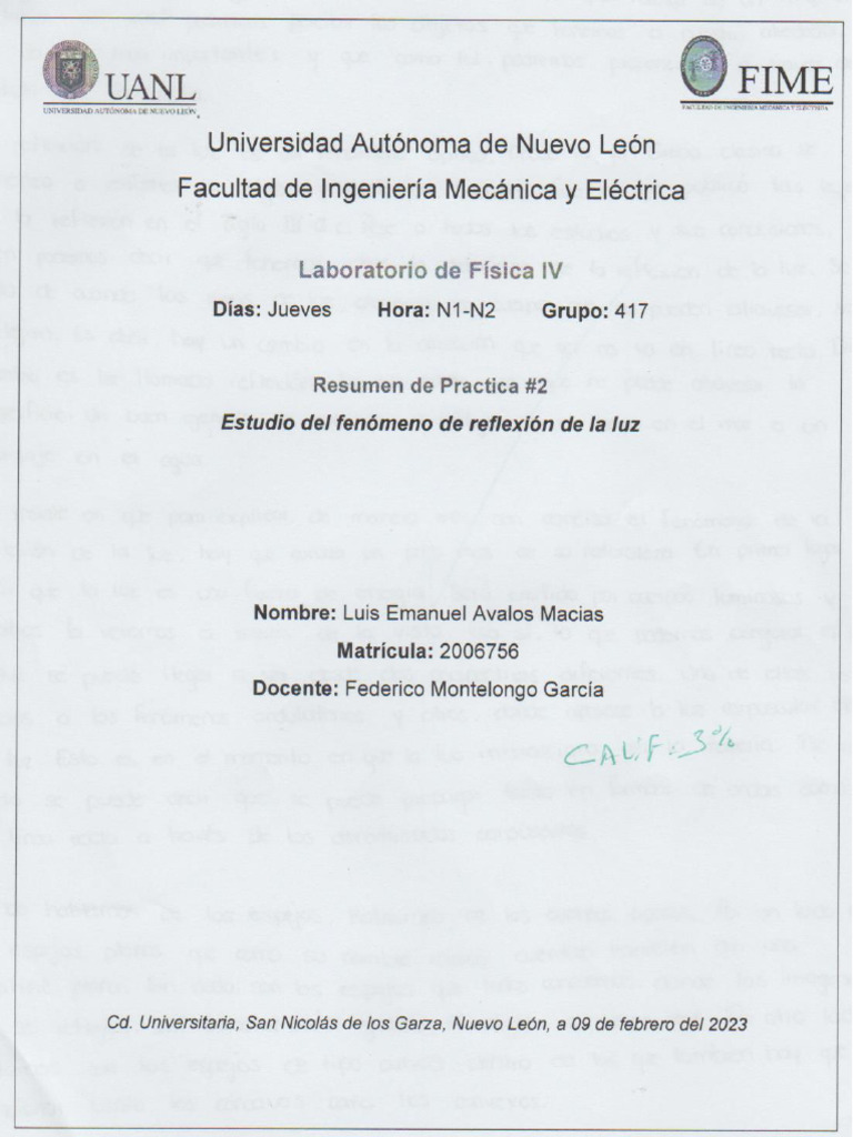 Reporte de Práctica 2-2 | PDF