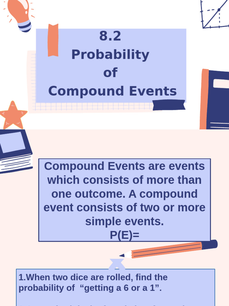 Probability On Compound Events | PDF | Probability | Playing Cards