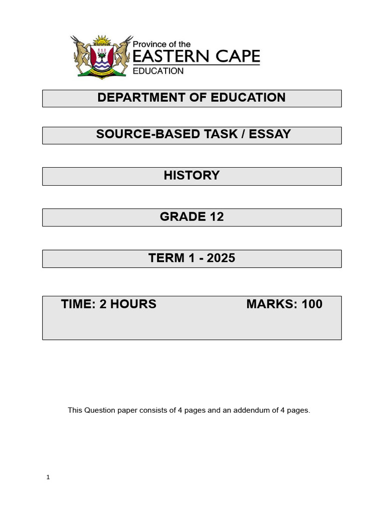Grade 12 Cold War History Exam Guide | PDF | Communism | Cold War