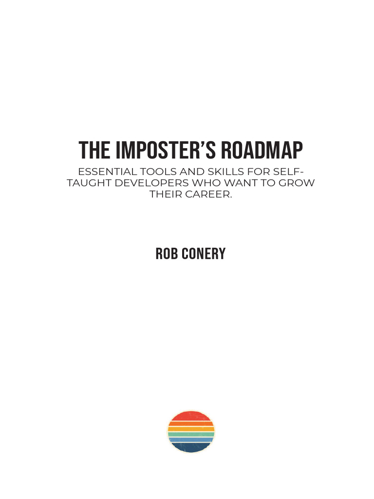 The Imposters Roadmap - Rob Conery | PDF | Agile Software Development | Computing