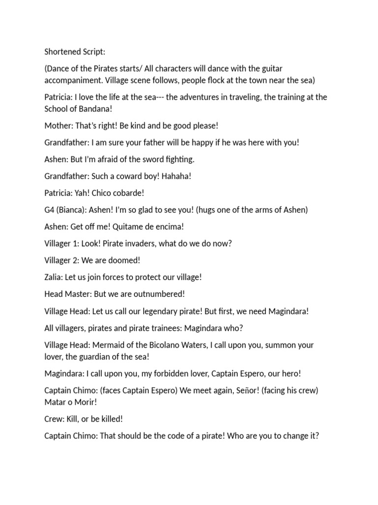 Script For Teaser Gabaldon Building at SPFL Exhibit | PDF