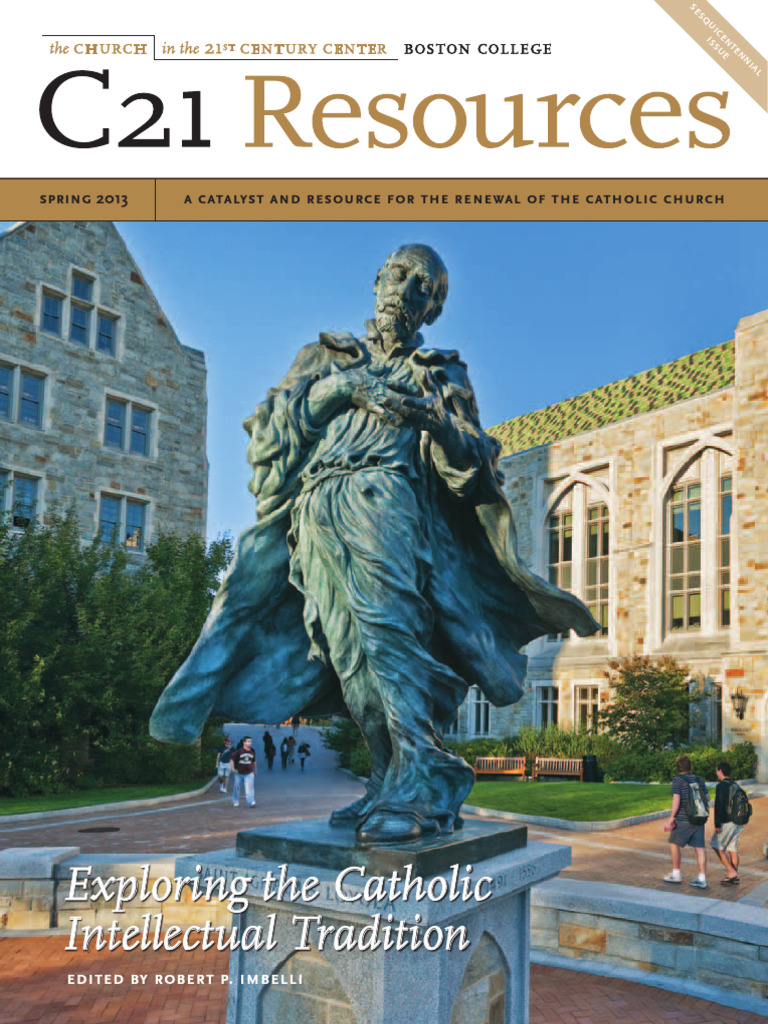 Exploring the Catholic Intellectual Tradition c.o. C21 Magazine | PDF ...