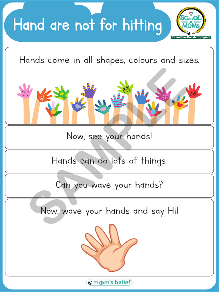 Hands Are for Helping | PDF