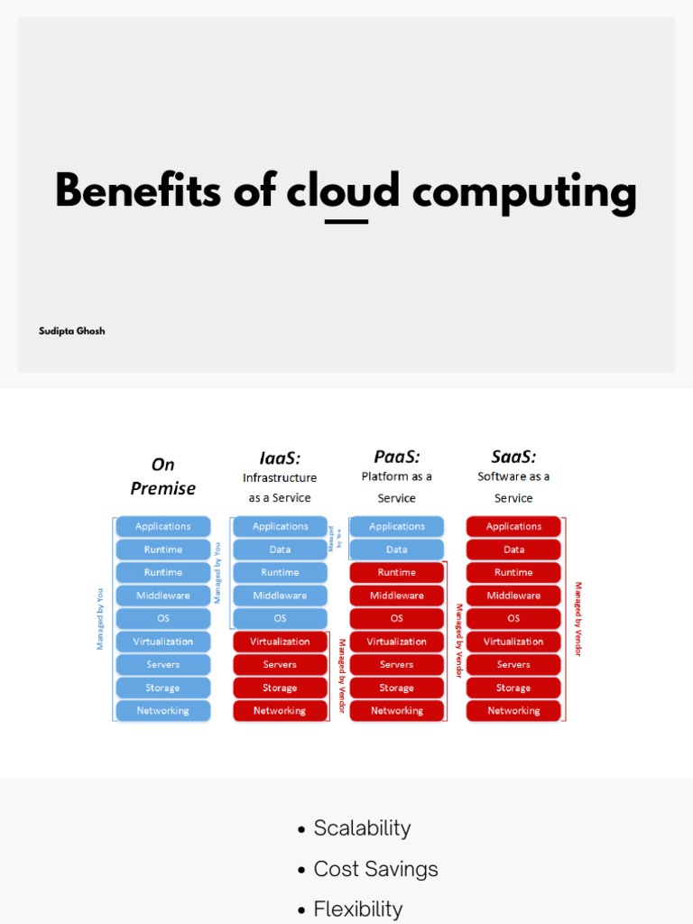 Key Benefits of Cloud Computing | PDF
