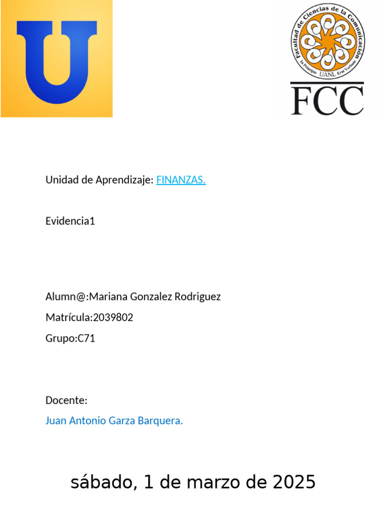 Evidencia1 | PDF