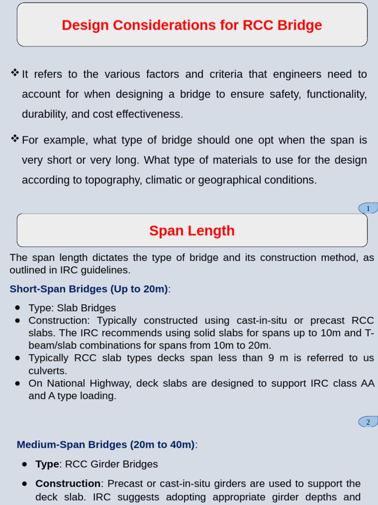 Design Considerations for RCC Bridge G13 and G14 | PDF | Concrete | Bridge