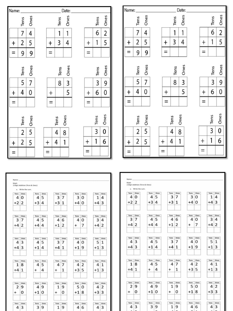 Adding Place Value | PDF