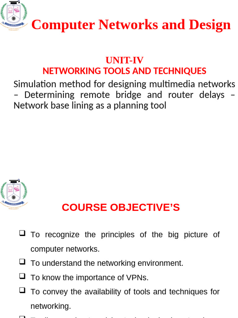 Unit-Iv-Networking Tools and Techniques | PDF | Computer Network | Wide ...