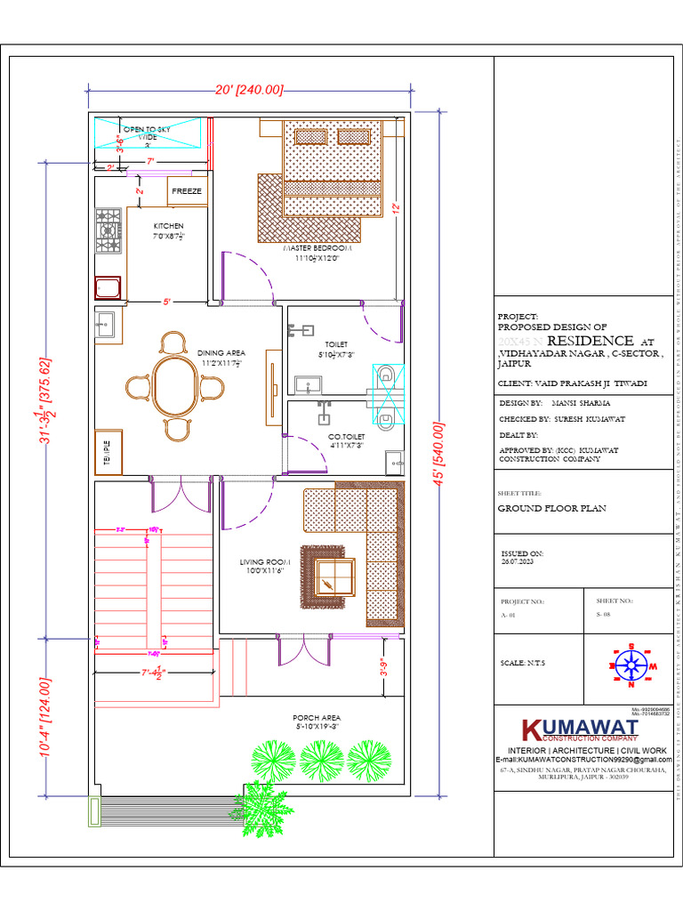 20 X 45 N Ground Floor 08 | PDF