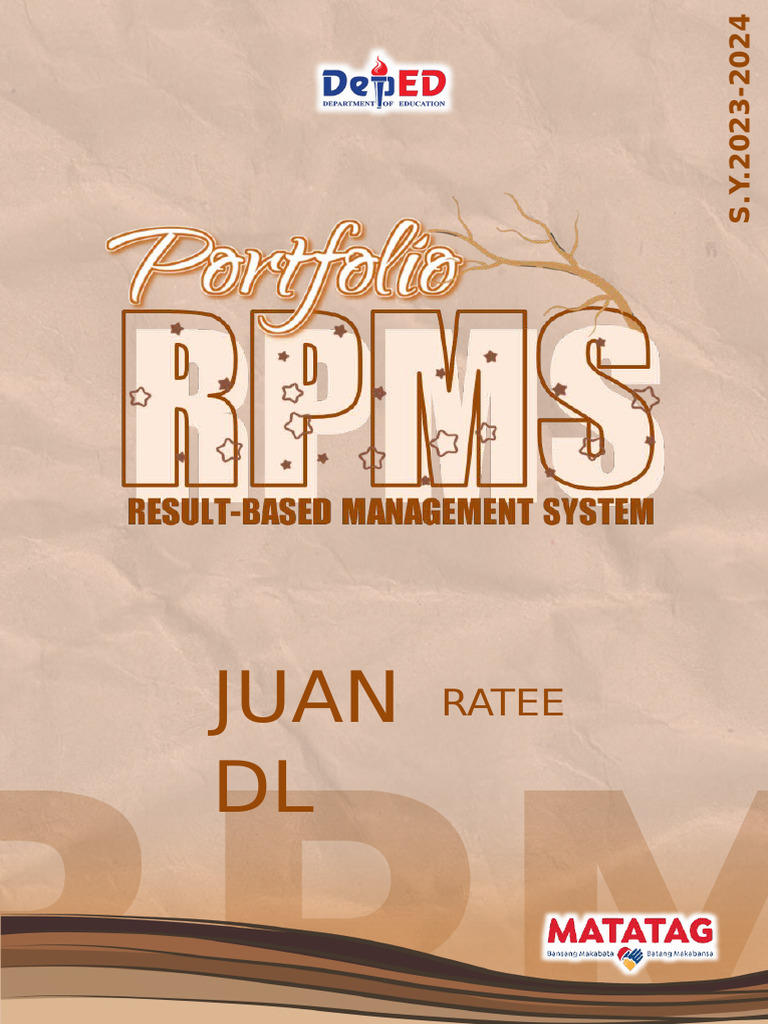 Design 2 A4 RPMS 2023 2024 | PDF | Learning | Pedagogy