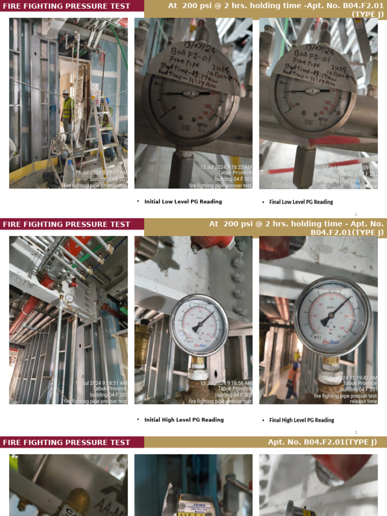 B04.F2.01 FF Pressure Test | PDF