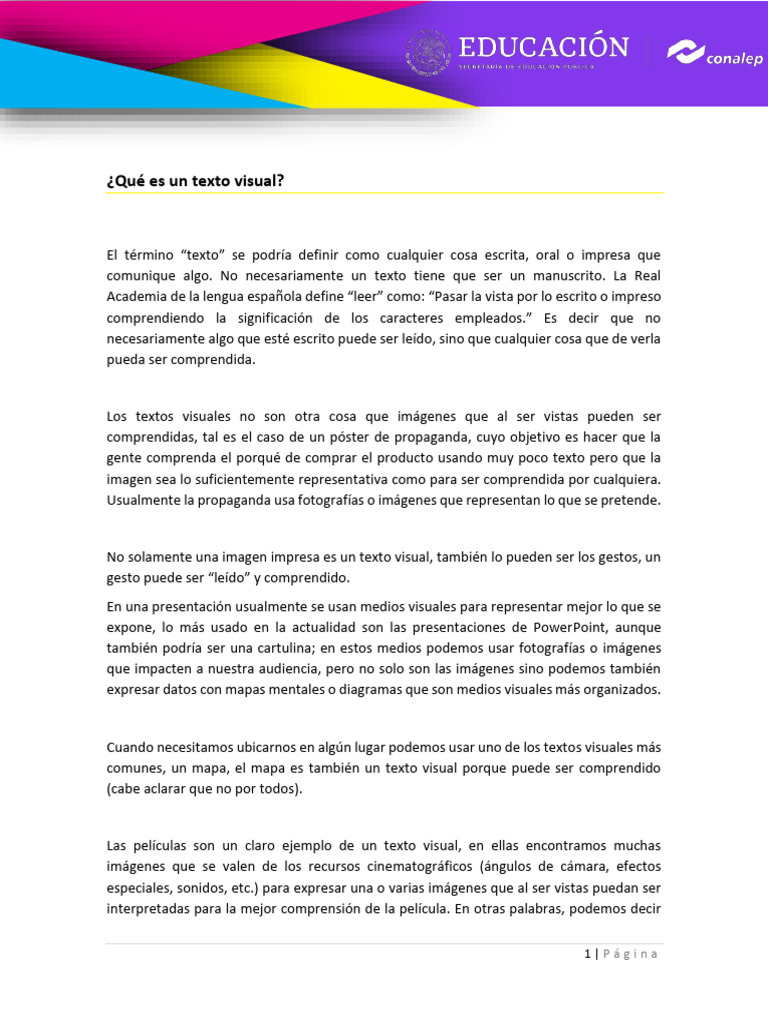 Comprendiendo Textos Visuales | PDF | Comunicación | Imagen
