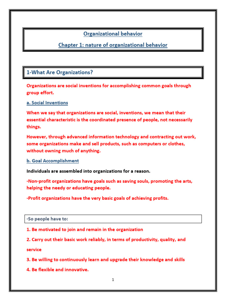 Ob CH 1 | PDF | Science | Behavior