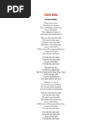 Darkside Lyrics | PDF