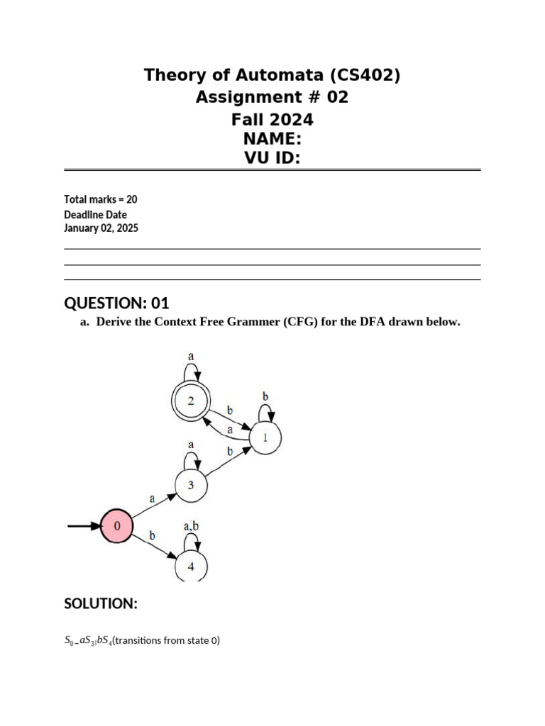 Cs402 Assignment 2 | PDF