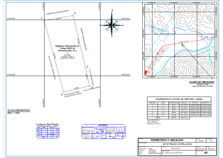 DAVID TEJADA CASTELLANOS-Layout1 | PDF | Cartografía | Geodesia