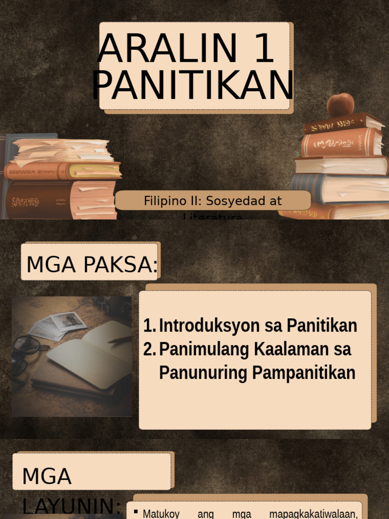 Aralin-1 Panitikan | PDF