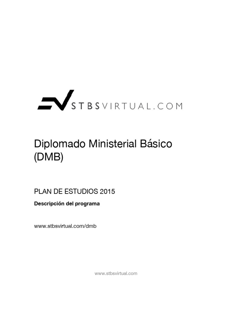 Diplomado Ministerial Básico (DMB) | PDF