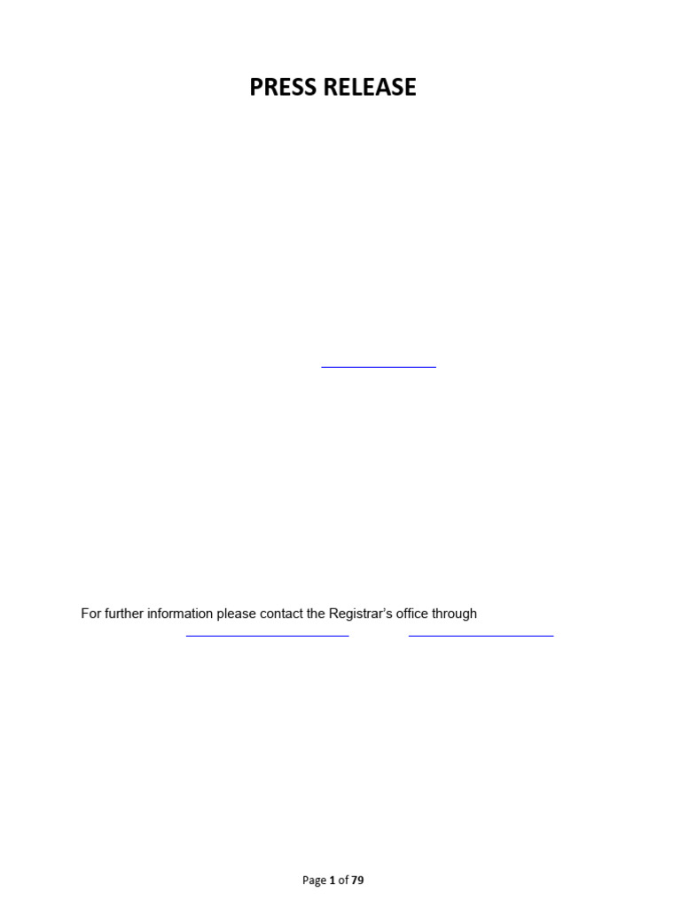 MUBAS PRESS RELEASE 2025 - 2026 Edited | PDF