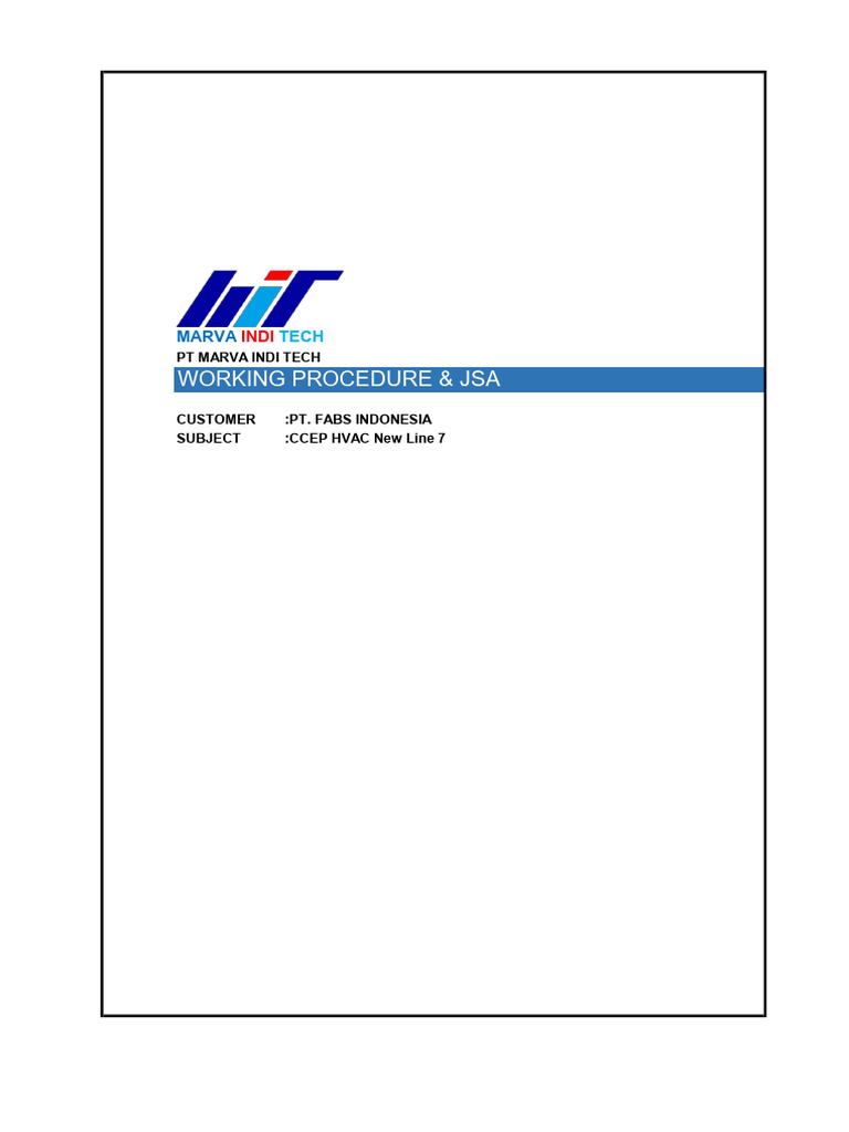 Working Procedure & JSA Unloading | PDF | Forklift | Manufactured Goods