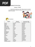 Japanese Family Member Vocabulary | PDF | Japanese Writing System ...