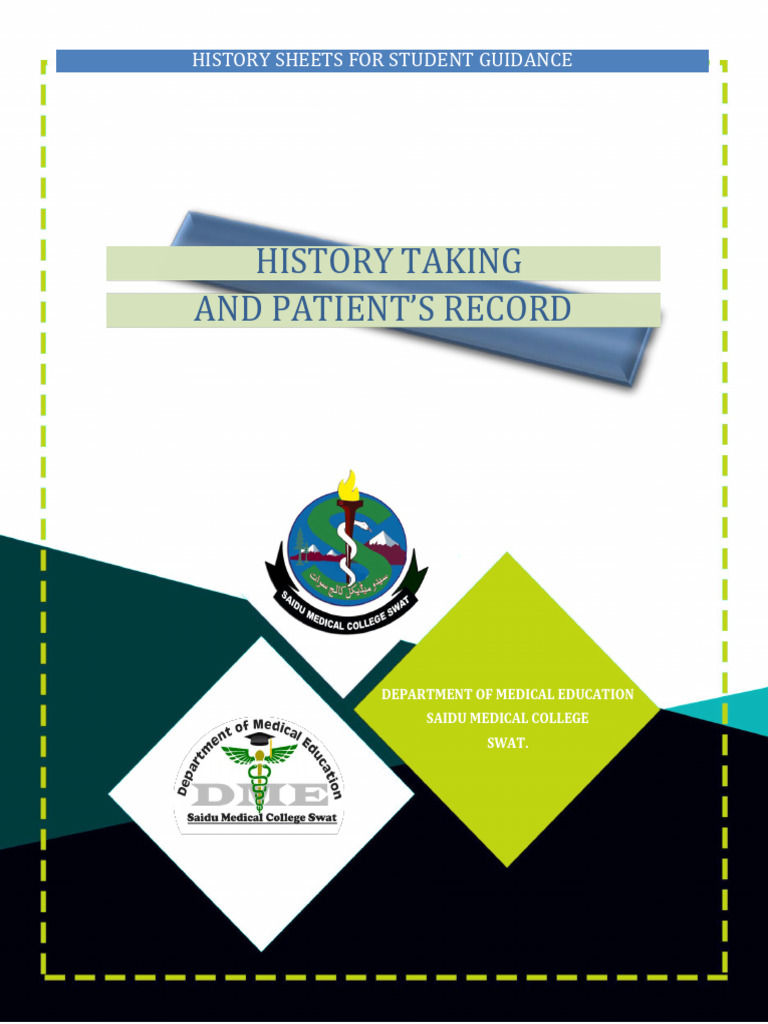 History Taking Guide for Medical Students | PDF | Physical Examination ...