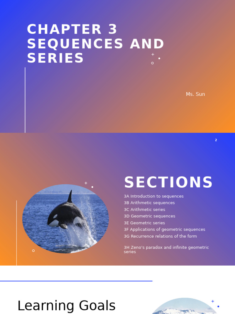 Chapter 3 Sequences and Series - With Notes | PDF | Recurrence Relation ...