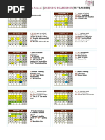 2024 2025 Nisd Calendar | PDF | Educational Institutions | Schools