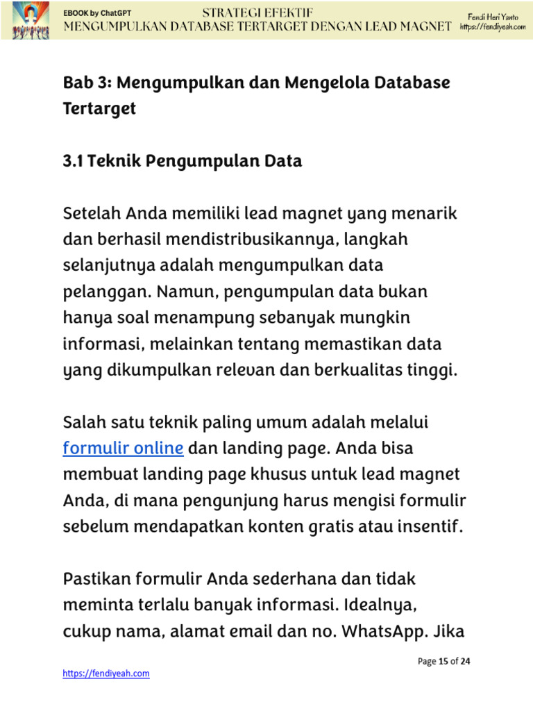 Teknik Pengumpulan Data | PDF