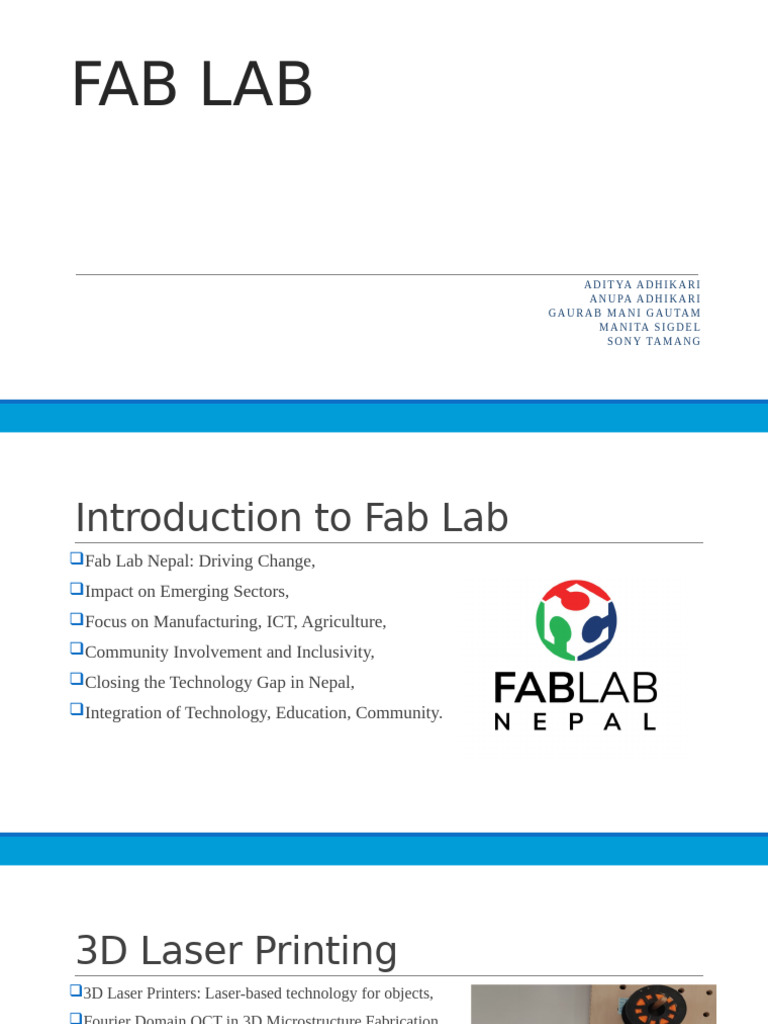 Fab Lab | PDF