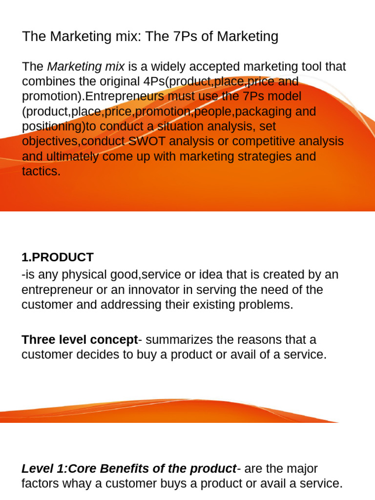 The-Marketing-mix | PDF | Marketing | Marketing Strategy