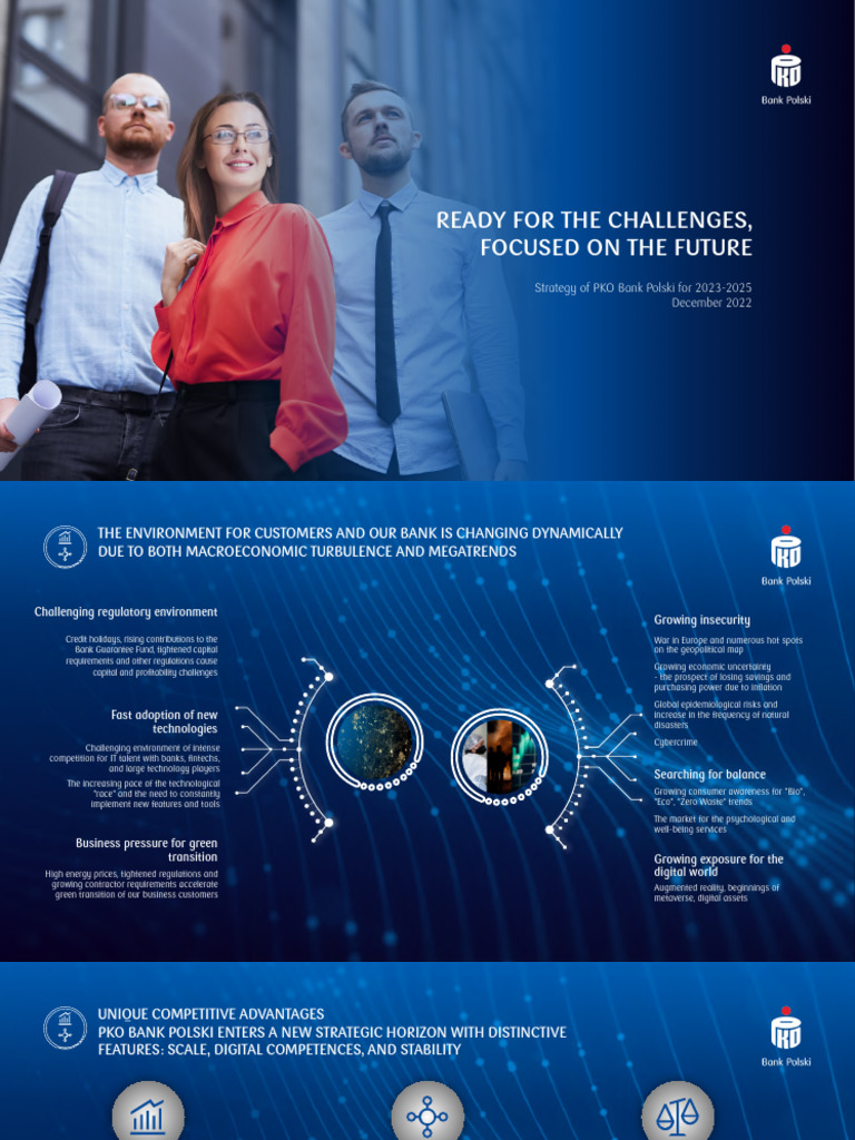 Strategy of PKO Bank Polski S.A. 2023 2025 | PDF | Banks | Climate ...