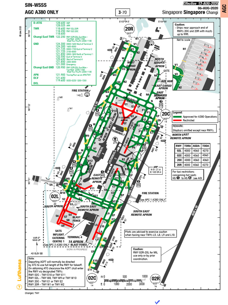 Code F Taxi Routes (Charts Not Updated With New Taxiway Designations ...