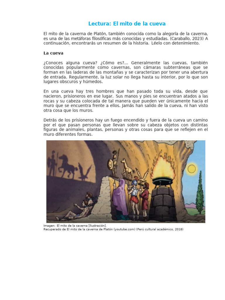 Mito de La Cueva | PDF