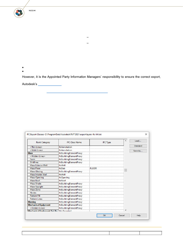 IFC Export Procedure | PDF | Autodesk Revit | Parameter (Computer ... IFC Export Procedure | PDF | Autodesk Revit | Parameter (Computer ...